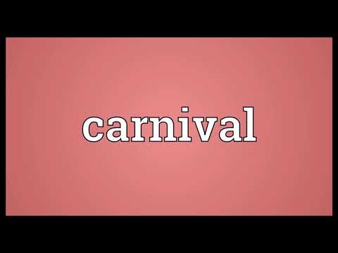 Carnival Meaning