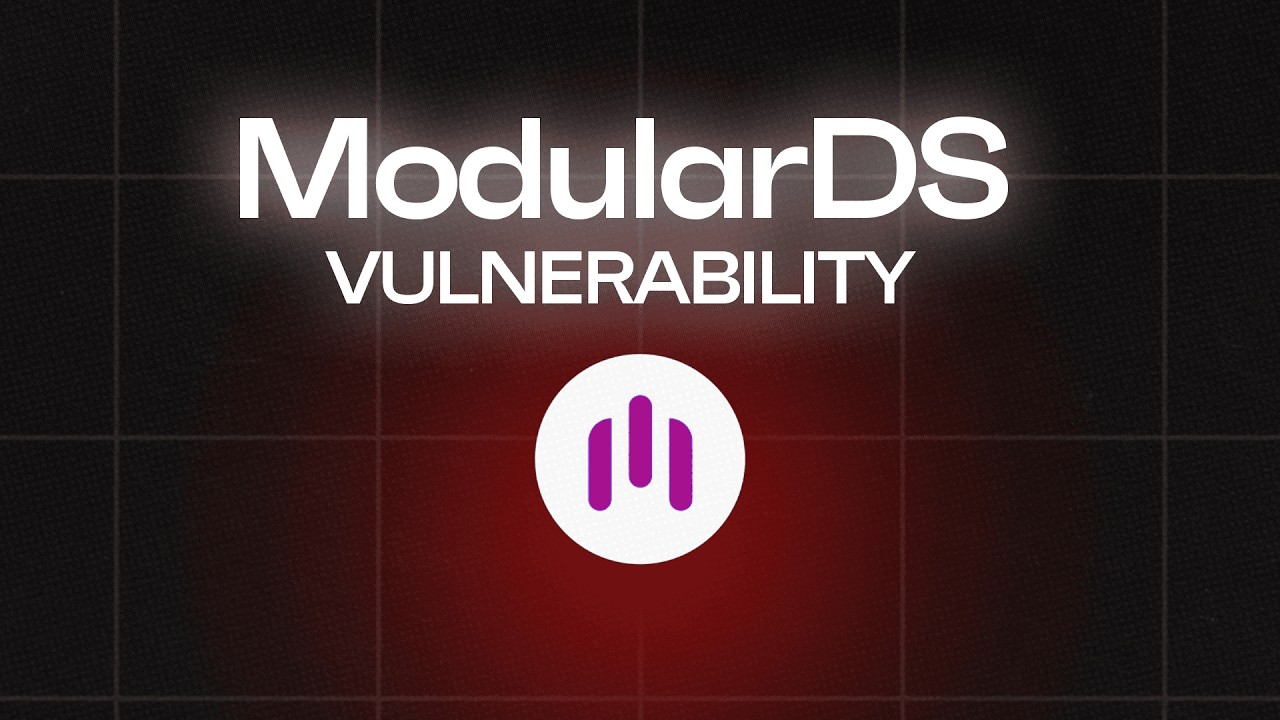 Modular DS Vulnerability: Timeline, Exploit Chain, and Response
