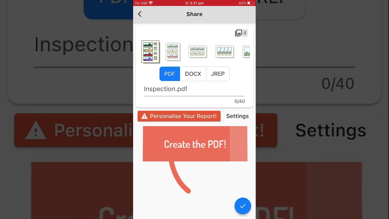 How to create and share a PDF from your phone (iOS)