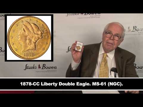 Lot 11047: 1878-CC Liberty Double Eagle. MS-61 (NGC).