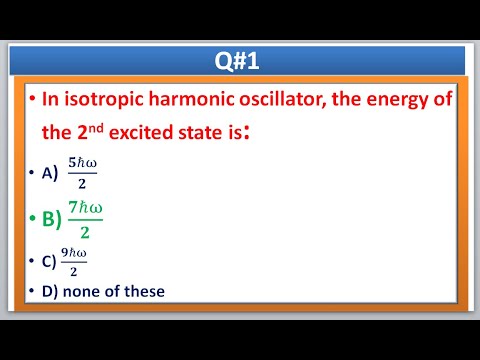 QUANTUM MECHANICS MCQ'S (PART-5)