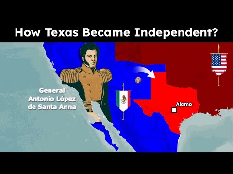 The History of Texas in 5 Minutes: Battle of The Alamo 1836 (Texas Revolution) - DOCUMENTARY