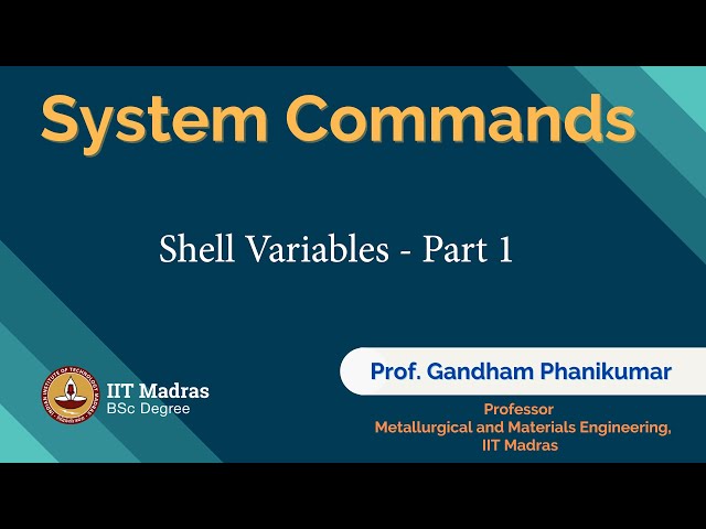 Understanding Shell Variables: Creation, Manipulation, and Usage ...