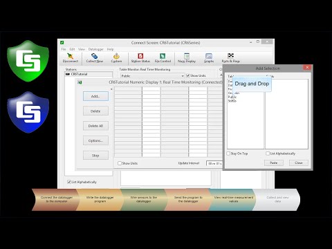 Use PC200W to Send a Program and Collect Data (QuickStart Part 4):...