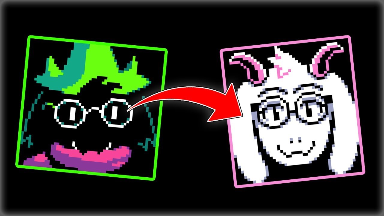 DELTARUNE (Chapter 1) - Hatless Ralsei Mod