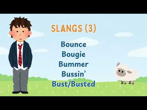American Slang Words (3) ✨ #english #slang
