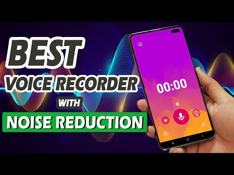Best Voice Recording App with Noise Cancellation and Surround Sound