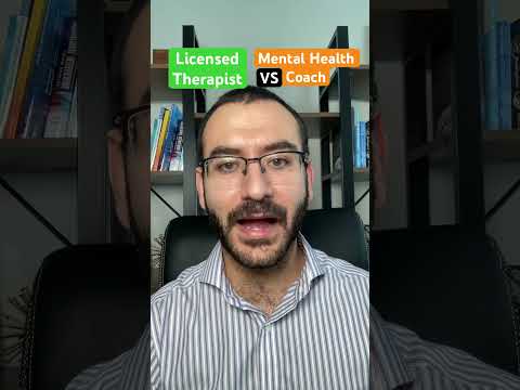 Licensed Therapist vs Mental Health Coach