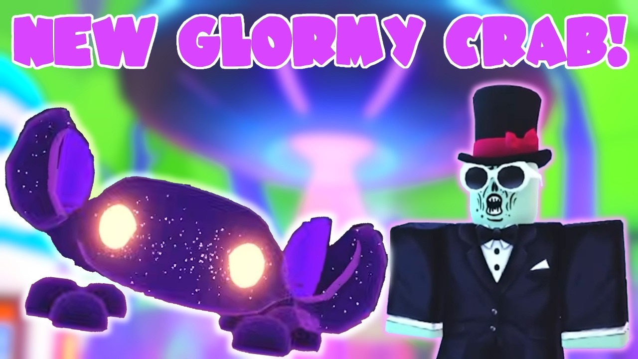 How to Get NEW Glormy Crab! | Adopt Me Sean's UFO Return Update Roblox | Riivv3r