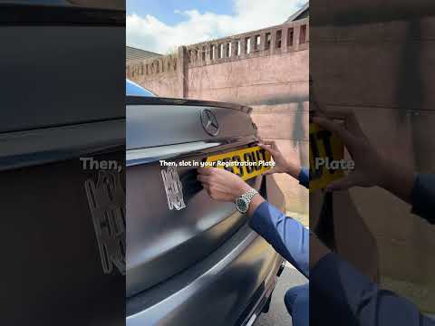 Universal Number Plate Holder  (Invisible)