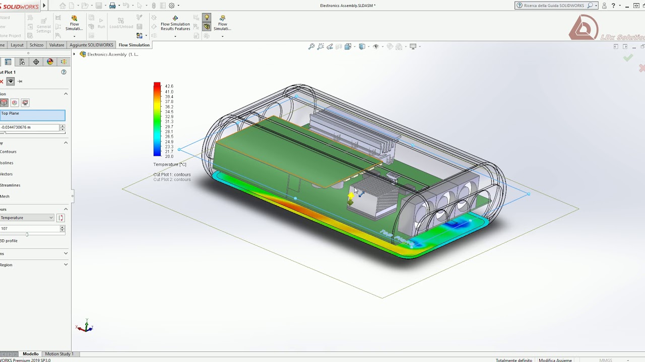 SolidWorks Electronics Cooling Studio Soluzioni