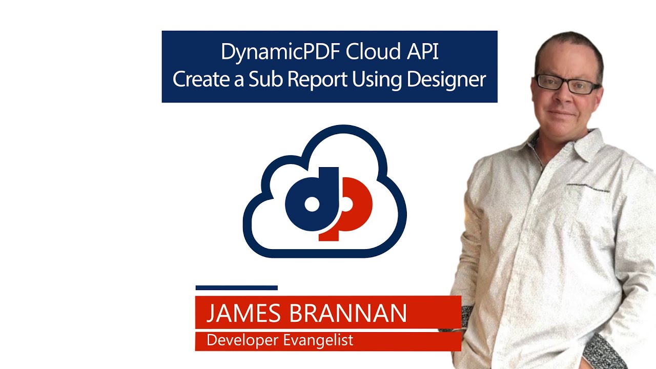 Create a Sub Report - DynamicPDF Designer