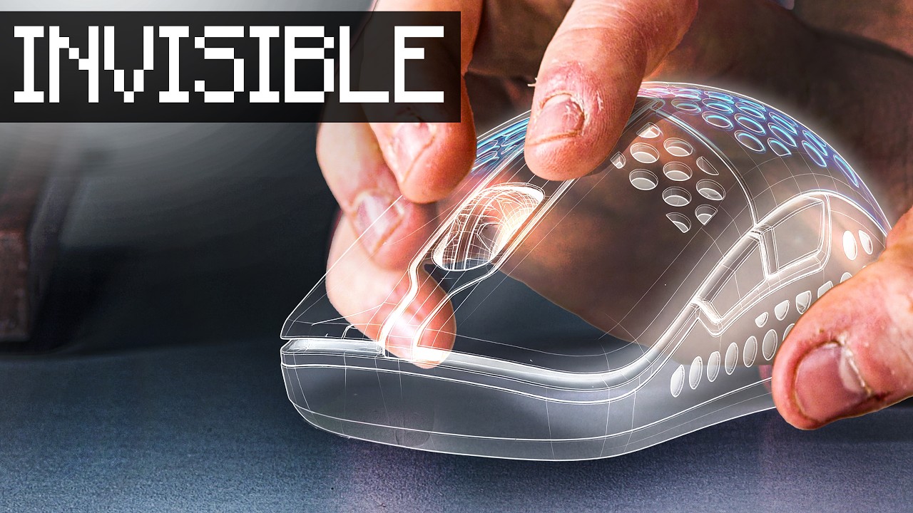I Built The First FULLY INVISIBLE Gaming Mouse..