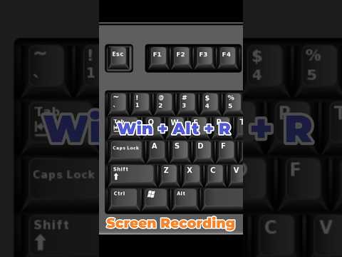 How to Screen Record in Windows 10 or Windows 11 #windows #edtechquazi #screenrecorder