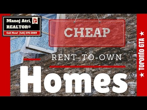Looking for Cheap Rent-to-Own Homes in Toronto? Here’s What You Need to Know 💡🏠 Manoj Atri, REALTOR®