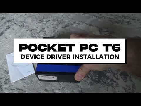 POCKET PC T6 DRIVER INSTALLATION