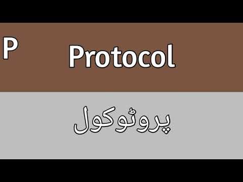 Protocol Meaning In Urdu