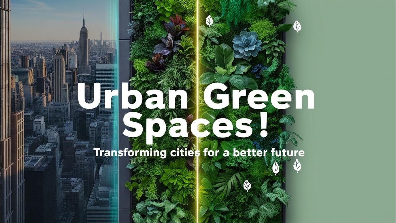 Urban Green Spaces: Transforming Cities for a Sustainable Future
