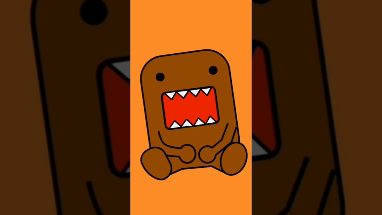 Drawing Domo-kun in PowerPoint