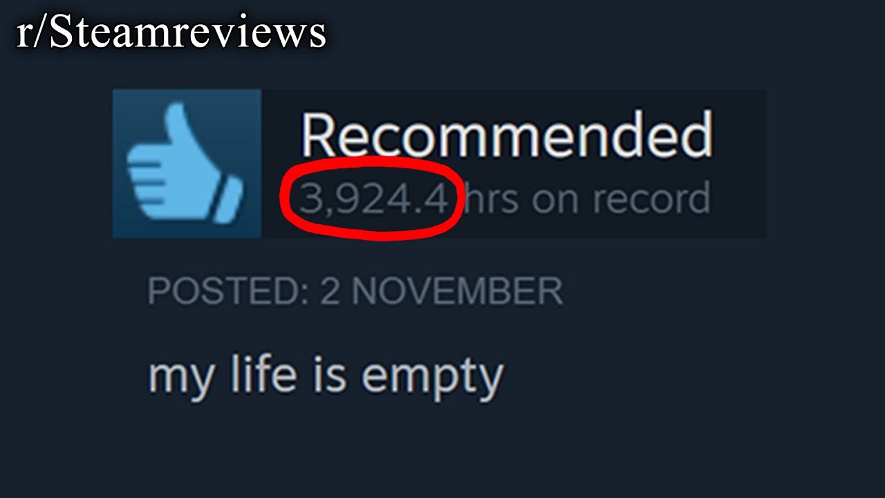 r/SteamReviews | same
