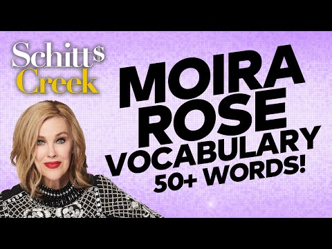 Moira Rose's Vocabulary - Schitt's Creek (Season 6)