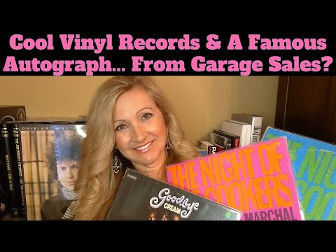 Insane Records Found At A Garage Sale - Including A Famous Autograph! Records For Under One Dollar!