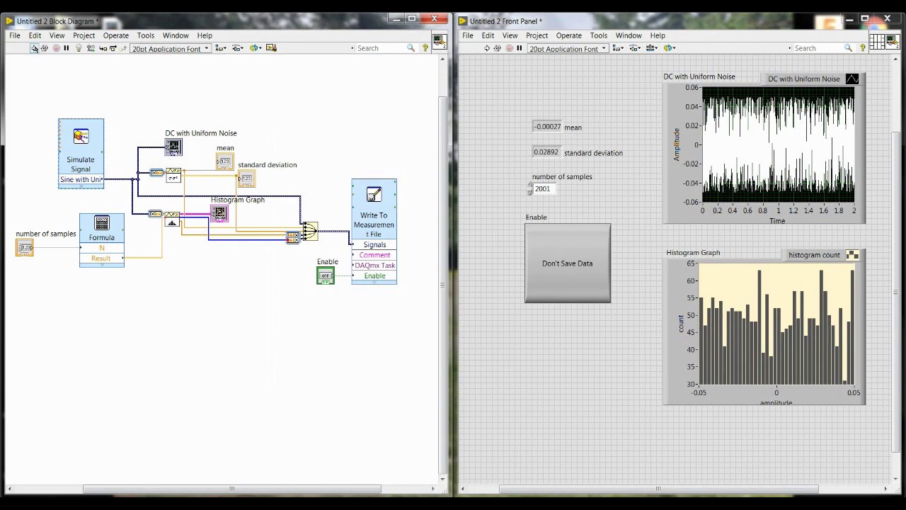 Measurements 1: How To Build Lab 2 VI