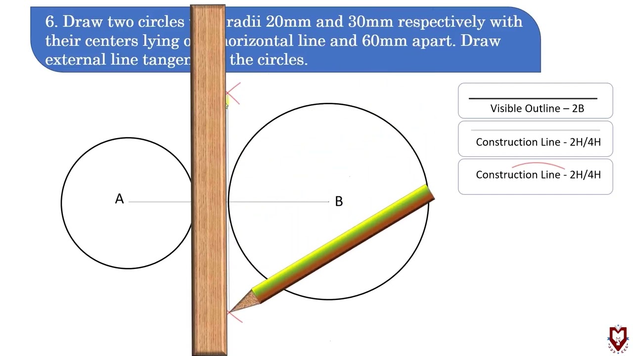 Plane Geometrical Construction | Sheet 2 | Question 6a