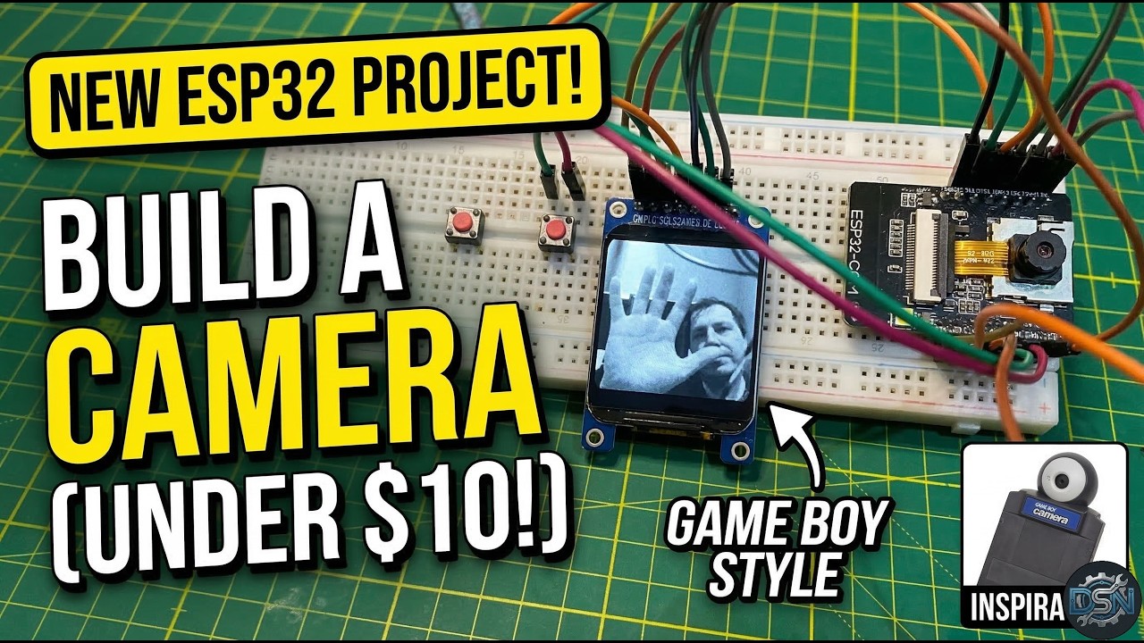 Building a Gameboy Camera with ESP32-CAM: Complete Guide