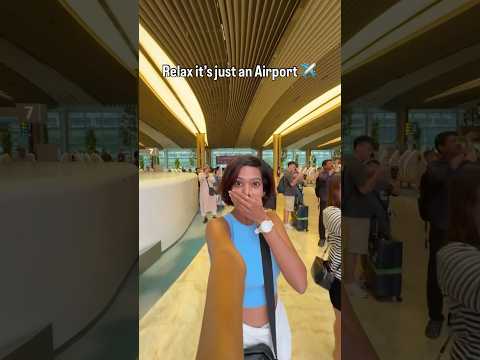 Is THIS the best airport in the world!? 😍