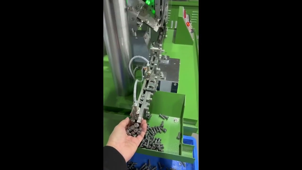 M8x40 bolt spring washer assembly machine