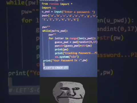 Instagram Password #coding #shanicreations #programming