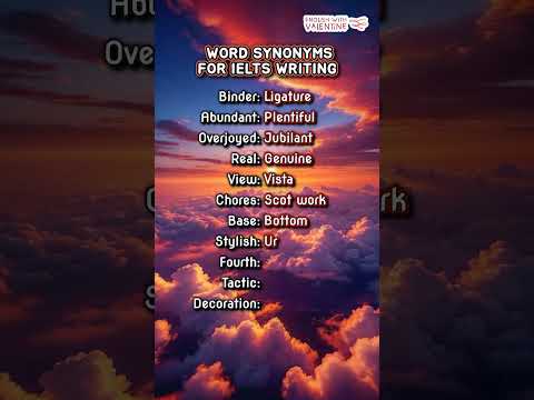 Discover 10 HIGH-SCORING Synonyms for IELTS Writing Today!