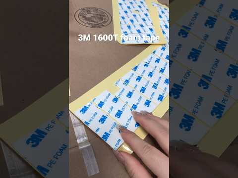 #3m #foam tape #3M double sided tape 1600T foam tape