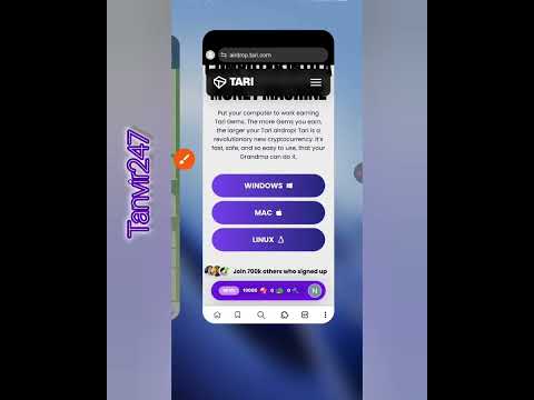 Tari Airdrop Complete Guide | Tari Airdrop Mining 2025