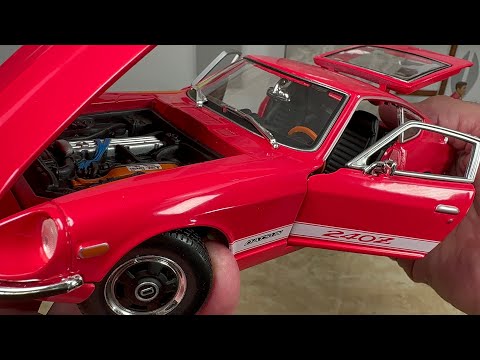 MUST-SEE!!! DATSUN 240Z π(1971) 1/18 DIECAST - MAISTO Review by Model Car