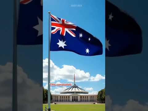 "The Australian Flag: Meaning Behind Its Colors, Stars, and Design" #shortvideo #flag #australia