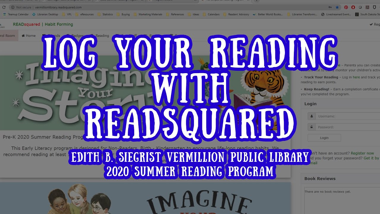 How to Log Reading Using READsquared