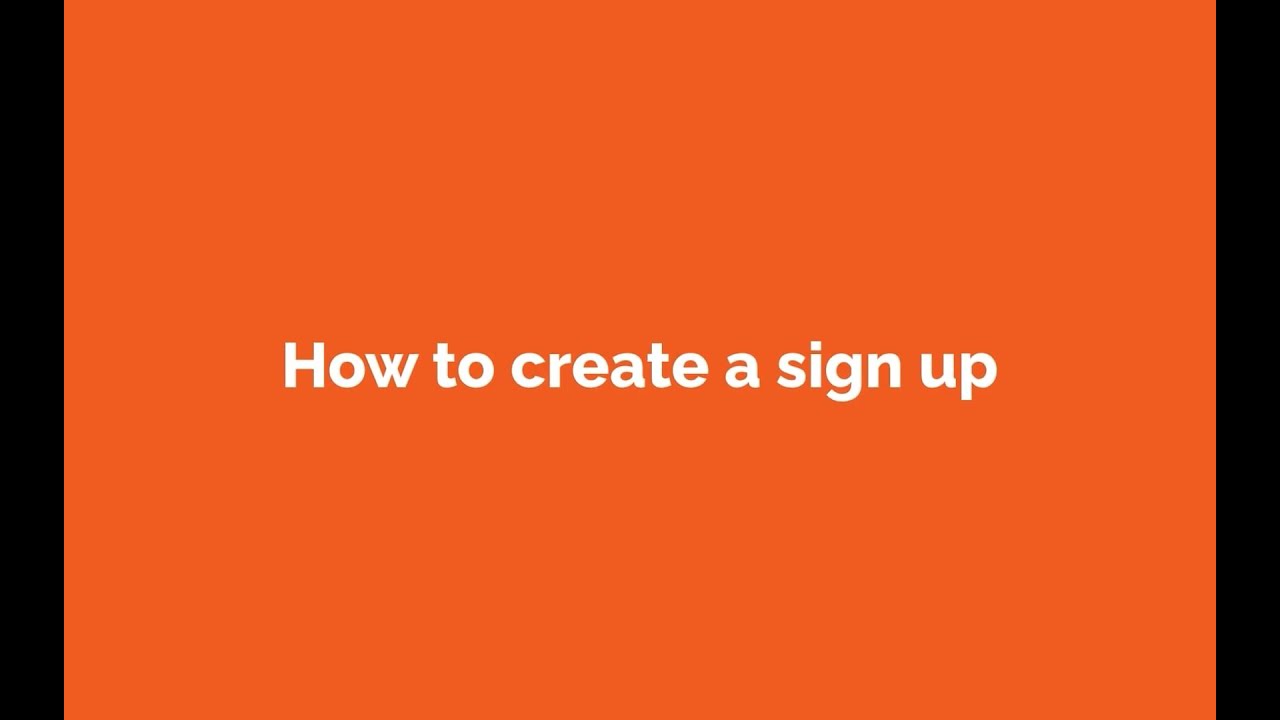 How to Create a Sign Up in Minutes | SignUpGenius Tutorial