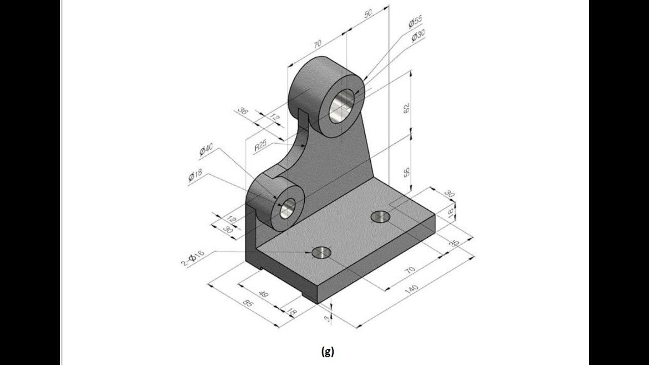 Bracket 3D Modeling in SolidWorks Step-by-Step Tutorial