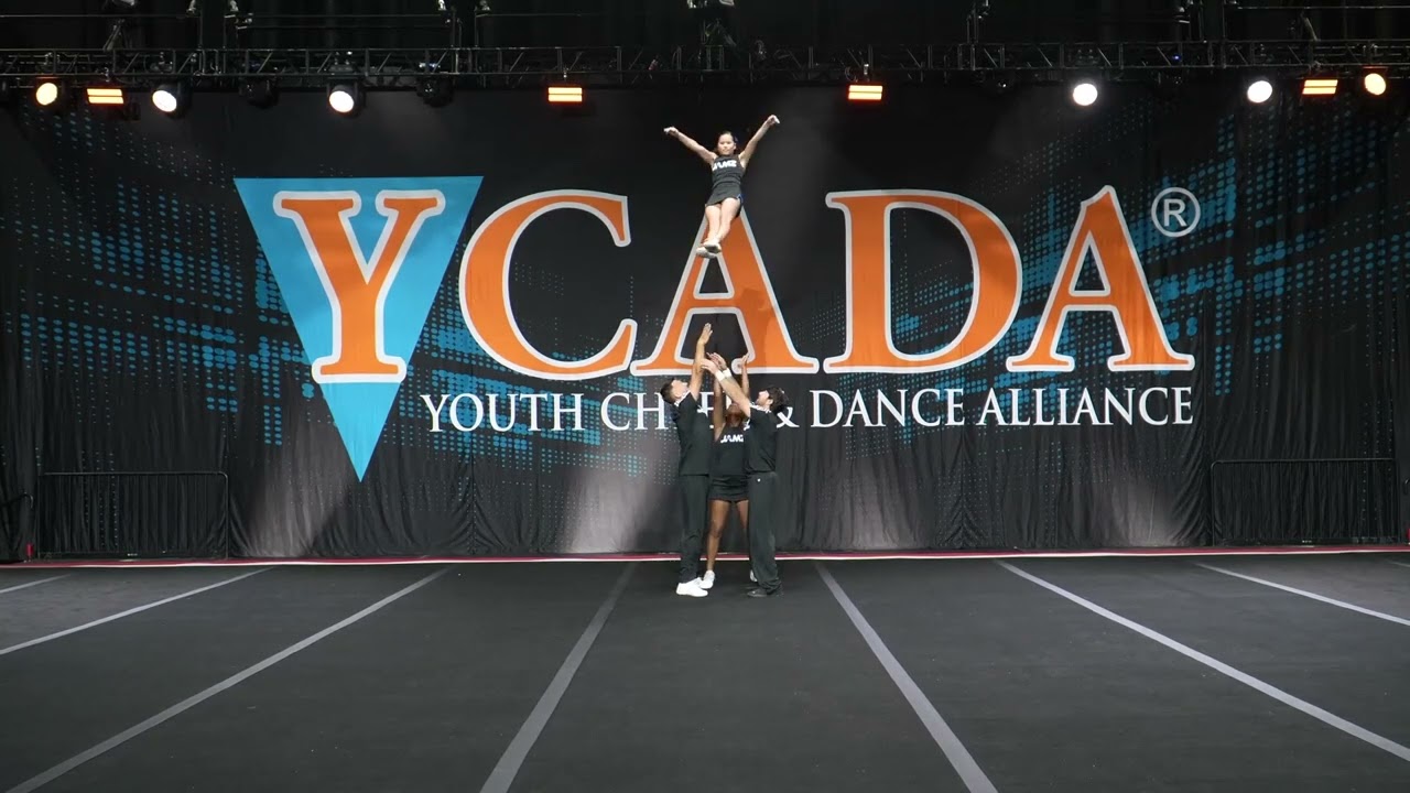 YCADA Cheer - Glossary - Straight Ride Basket Toss