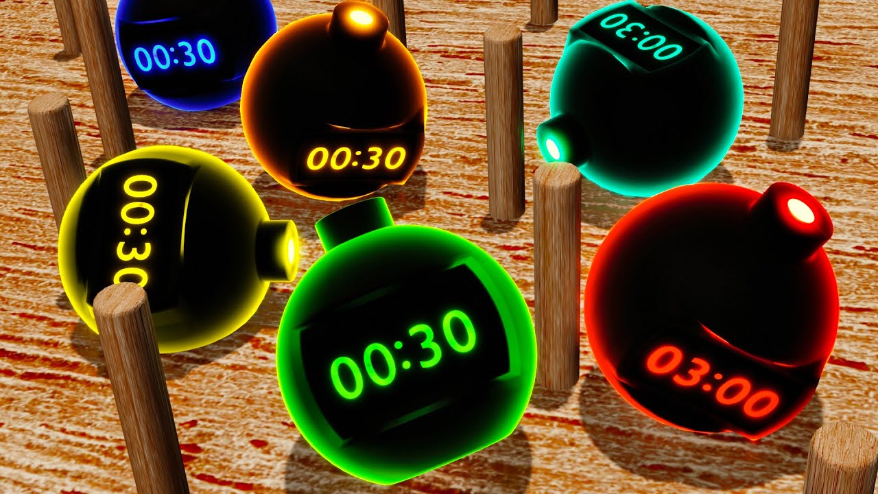 30 second timer bomb | competing bombs