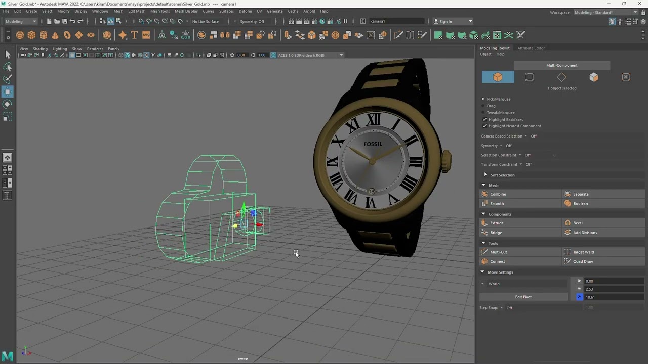 Camera Settings in Maya | Beginner 3D Tutorial Day 9