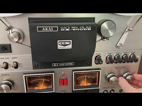 PLEASE READ!!! Akai GX-600DB 1/4" 2-Channel 4-Track Reel to | Reverb