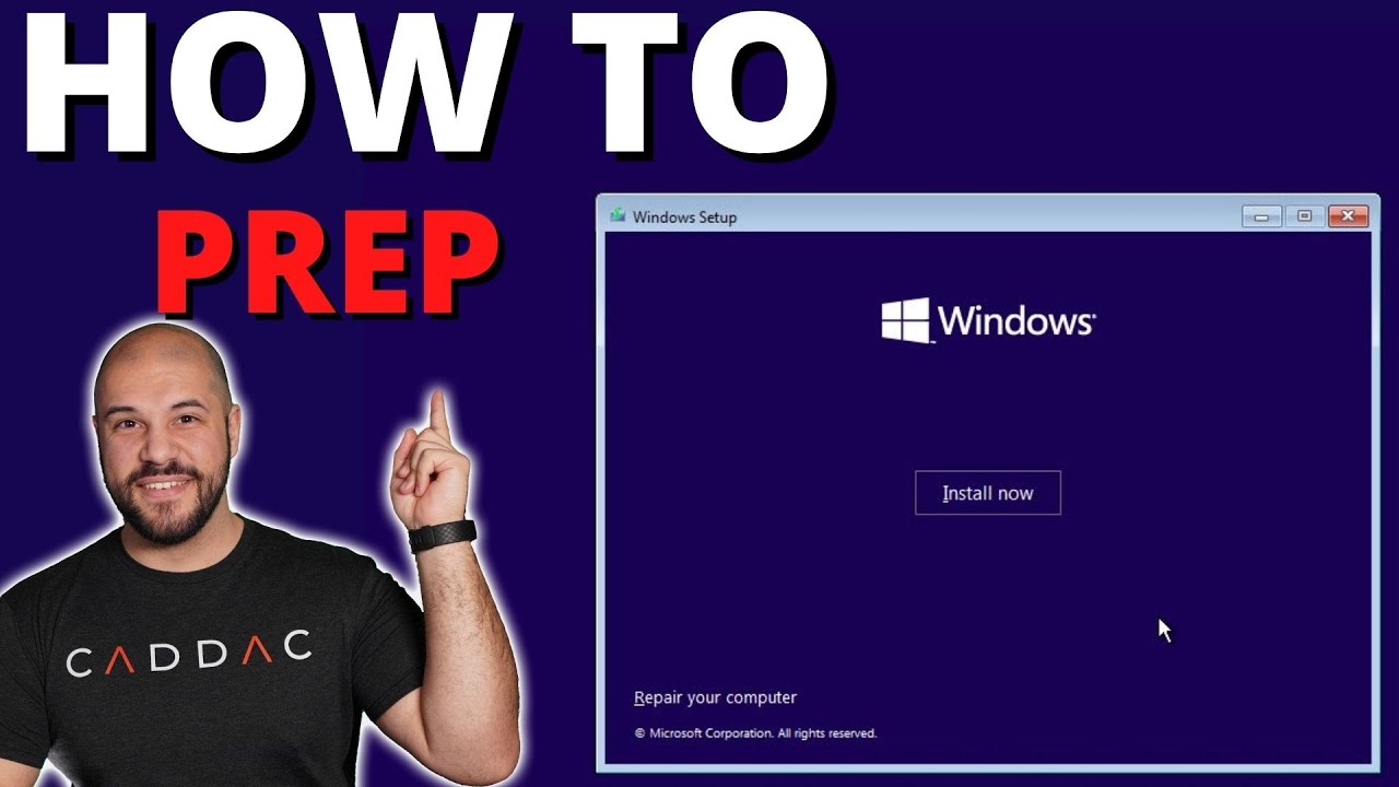 How To Prepare For A Fresh Reinstallation Of Windows | Ultimate Checklist