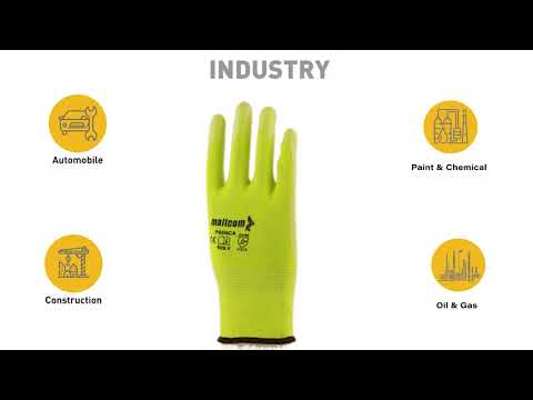 P65NCA Seamless Nitrile Gloves from Mallcom