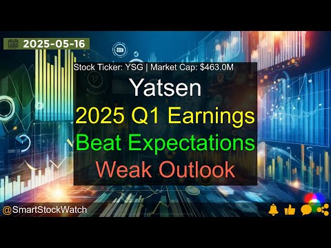 Yatsen (YSG|$463.0M) - 2025 Q1 Earnings Analysis