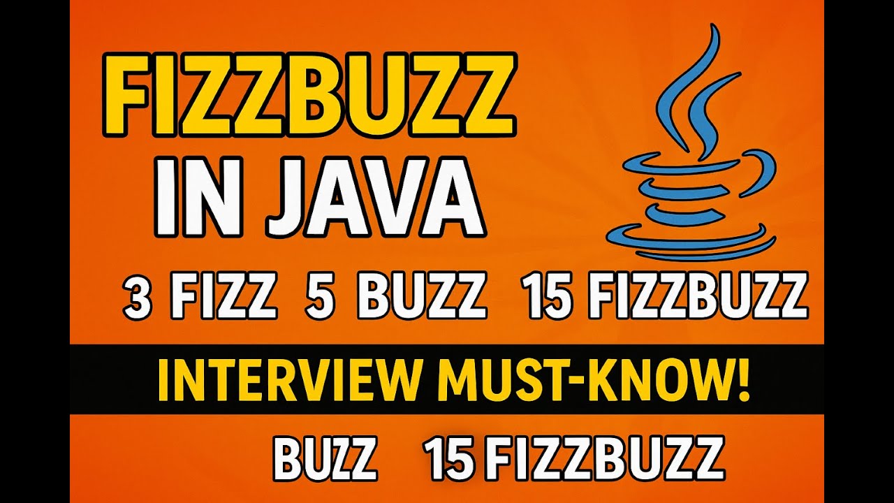 IBM interview Question 🔥 “FizzBuzz Java Interview Crack – 90% Fail This!”| HackerRank