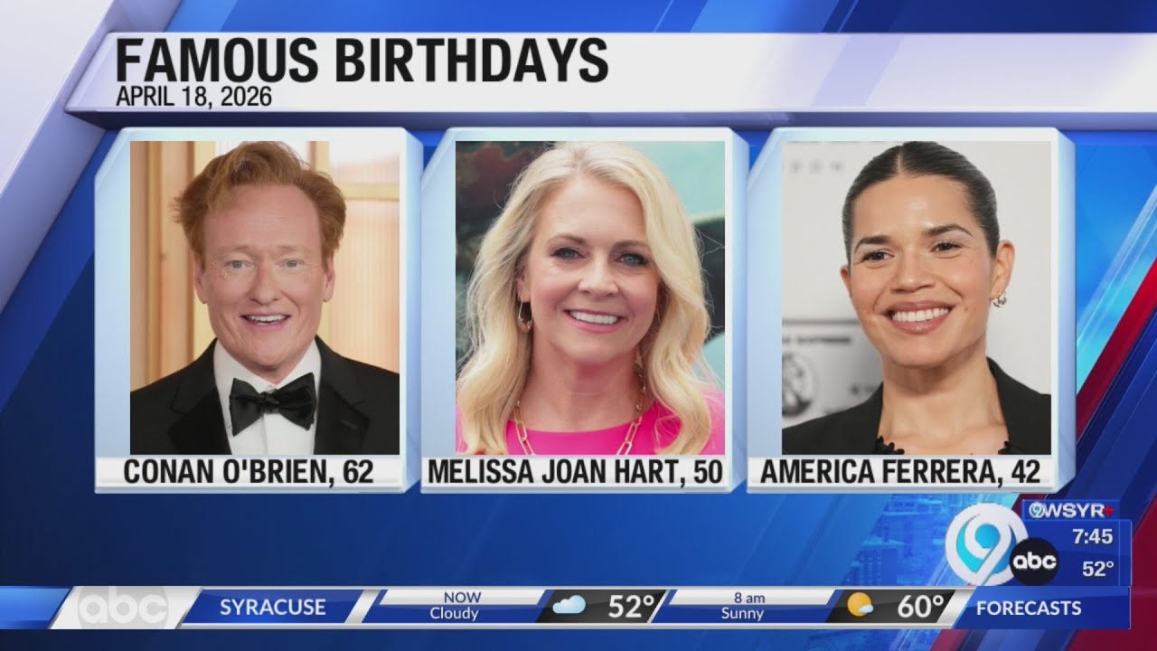 TMN Saturday -- famous birthdays!