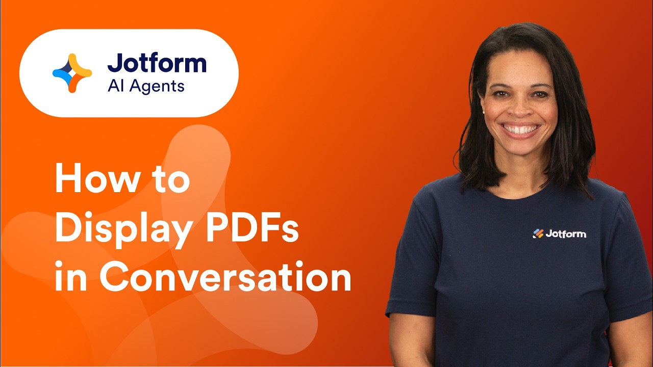 How to Display PDFs in Jotform AI Conversations